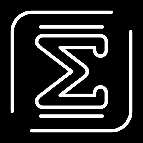 Summation Vector Icon 36927931 Vector Art At Vecteezy