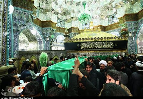 تشییع هنرمند و جهادگر قمی به همراه خانواده به روایت تصویر تسنیم