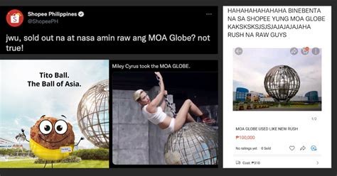 Trending Ikea Shopee Netizens Join In The ‘stolen Moa Globe Fun