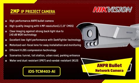 IDS TCM403 AI Best Hikvision 2MP IP Project Camera In Sri Lanka