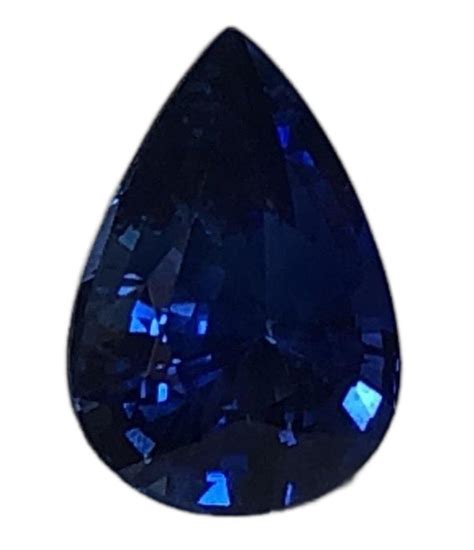 Sri Lanka Blue Pear Sapphire Gemstone At Rs 280000 Carat In Jaipur Id