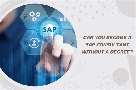 Can You Become A SAP Consultant Without A Degree Benjamin Gordon