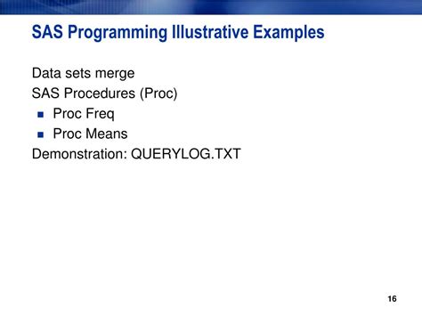 ppt sas programming powerpoint presentation free download id 1296147