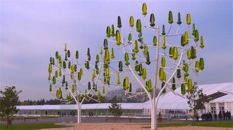 This Nature Inspired Wind Turbine Is Shaped Like A Tree Mashable