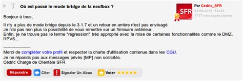 Mode Bridge Sur La Bbox Fibre