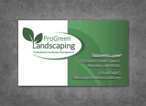 Landscaping Business Cards Templates Printable Word Searches
