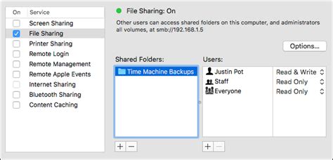 How To Set Up Your Mac To Act As A Networked Time Machine Drive