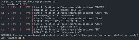 Add MySQL Support For IF NOT EXISTS Role Creation And Grants To Roles Users Issue