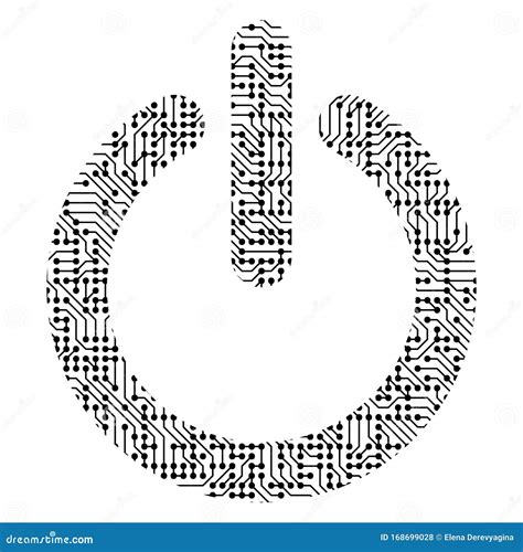 Black Processor Icon Isolated On White Background CPU Central Processing Unit Microchip