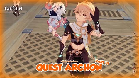 Lanjutin Quest Archon Yang Kemaren Genshin Impact YouTube