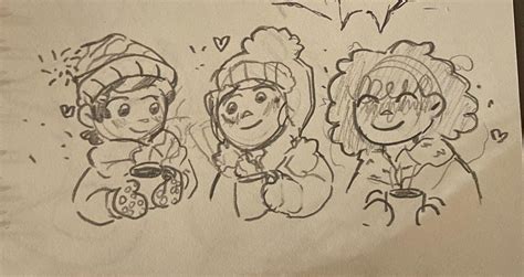 Hot Cocoa Sketch Behance