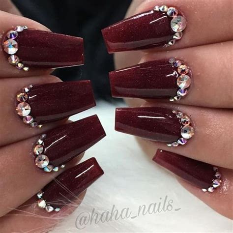 50 MANICURAUñas de Gel Rojas y Granate LaMasDiosa LifeStyle