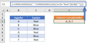 UNIRCADENAS SI Excel Y Google Sheets Automate Excel