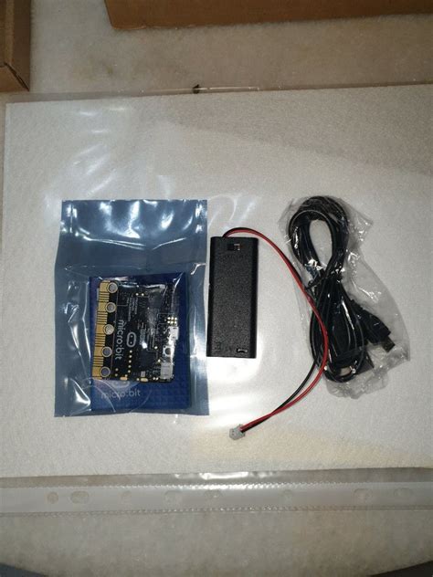 MicroBit BBC Board Battery Holder Interface Cable Computers Tech