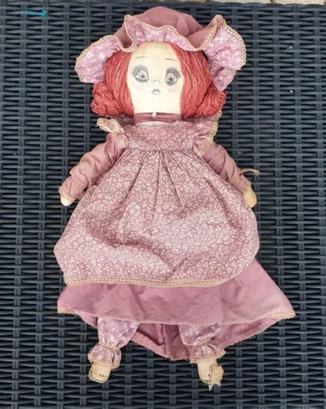 Ancienne Poup E De Chiffon Ann Es Cms Vintage Eur Picclick Fr