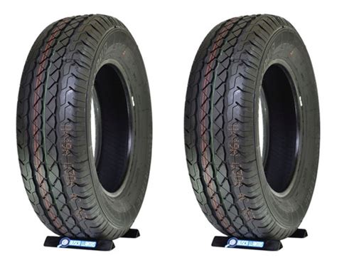 Set De 2 Llantas Powertrac 175 R14 Vantour Carga | Envío gratis
