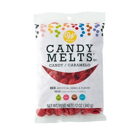 Red Candy Melts Candy 12 Oz Melon Mart
