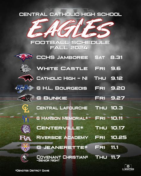 Cchs Game Schedule Magnet 4x5 C Whitten Photography L L C