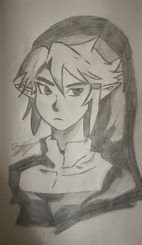 Link Sketch R Botw