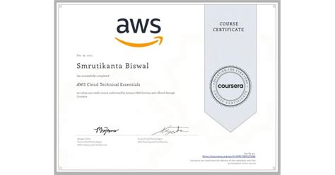 Smrutikanta Biswal On Linkedin Aws Cloud Certification