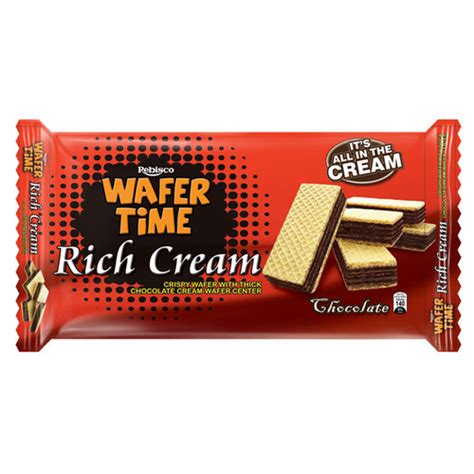 Pack Rebisco Wafertime Rich Cream Choco 10 S Hatchiko