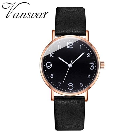 Analog Quartz Wrist Watch For Women Simple Ladies Grandado