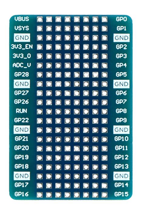 Pico Zero Board Raspberry Pi Pico Prototipų Kūrimo Plokštė Sb