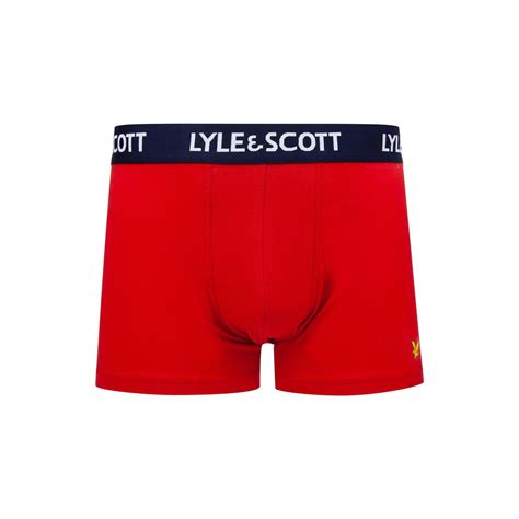 Lyle And Scott Barclay 3 Pack Boxer Shorts Trunks