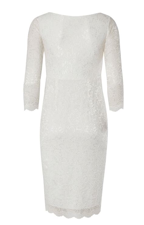 Chloe Lace Maternity Wedding Dress Ivory Maternity Wedding Dresses