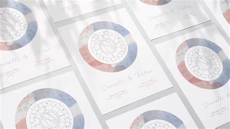 Mapa Astral E Sinastria Amorosa On Behance