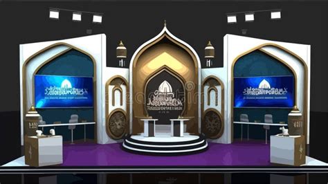 Eid Stage Background Stock Illustrations 3 971 Eid Stage Background Stock Illustrations
