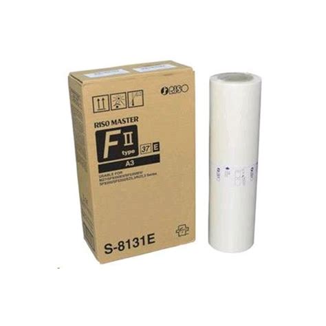 Riso Master Mzezrzsfsfii E A3 Box Of 2 — Office Systems Trading