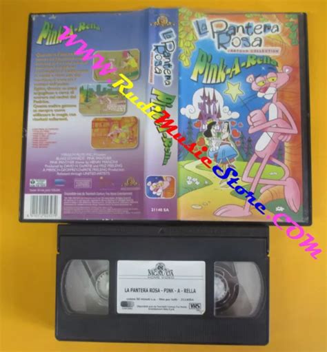 Vhs Film La Pantera Rosa Cartoon Collection Pink A Rella 2001 Mgm F142