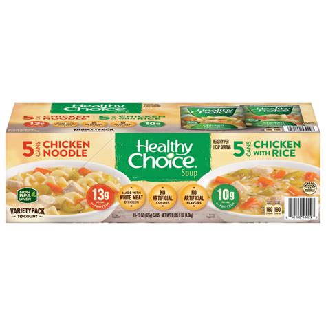 Healthy Choice Chicken Noodlechicken With Rice Soup Fig App