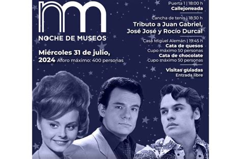 Concierto Gratis De Juan Gabriel En Los Pinos Noche De Museos
