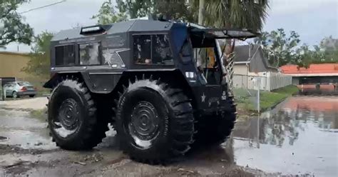 Cómo Es El Sherp N 1200 El Increíble Vehículo Para Evacuar Ancianos En Tampa Infobae