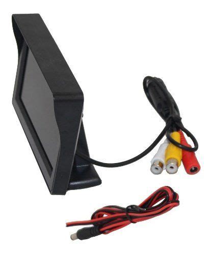 Monitor Tela Lcd 43 Polegadas Automotivo Colorido Para Câmera De Ré