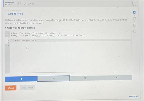 Solved Challengeactivity List Chegg
