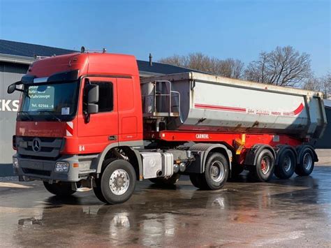 MERCEDES BENZ Actros 2041 4x4 Nyergesvontató Billencs szerelvény