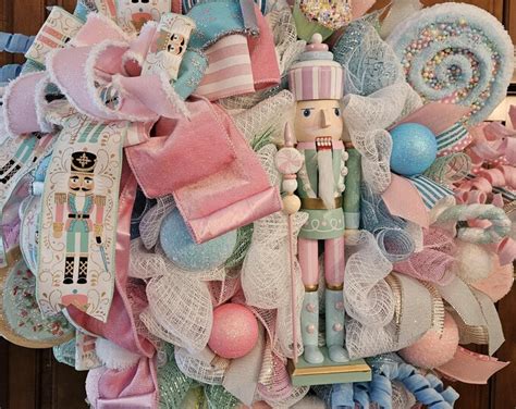 Nutcracker Wreath Nutcracker Candy Christmas Nutcracker Decorations