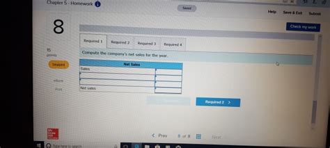 solved help saveandexit submit check my work 8 problem 5 3a