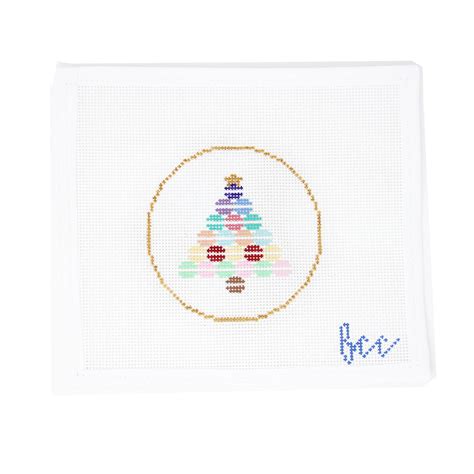 Macaron Tree Exclusive Greystone Needlepoint