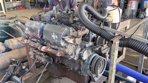 Mack V8 E9 Engine Youtube