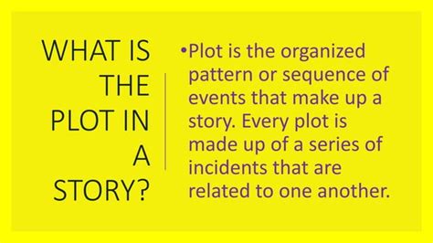 plot structure ppt ppt