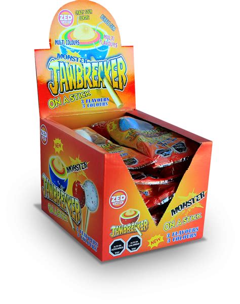 Display Coyac Gigantes Monster Jawbreaker 60gr Tienda Ilan