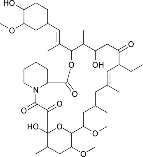 Constitution Of Ascomycin C 43 H 69 No 12 A Compound Used To