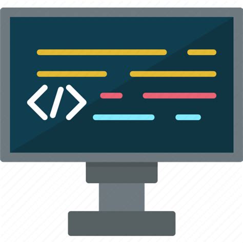 coding creative web programming language development page icon