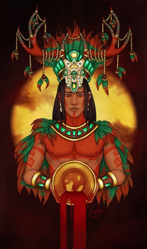 Mayans ~ Acan The Crowning Character Art Concept Art Characters