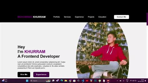 Mohammad Khurram On Linkedin Webdevelopment Codsoft Html Css