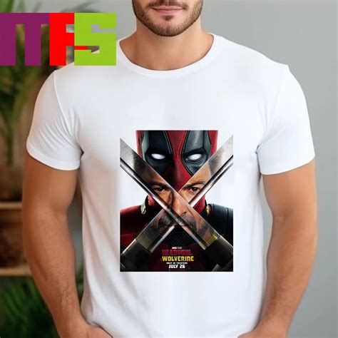 Deadpool And Wolverine Only In Theaters July 26 Unisex T Shirt Masteez